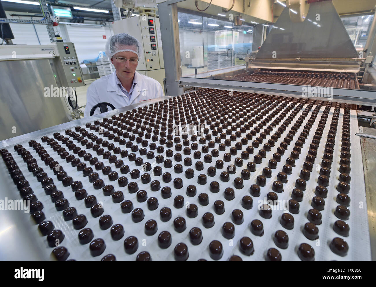 Halloren globes can be seen on the production like in the Halloren ...