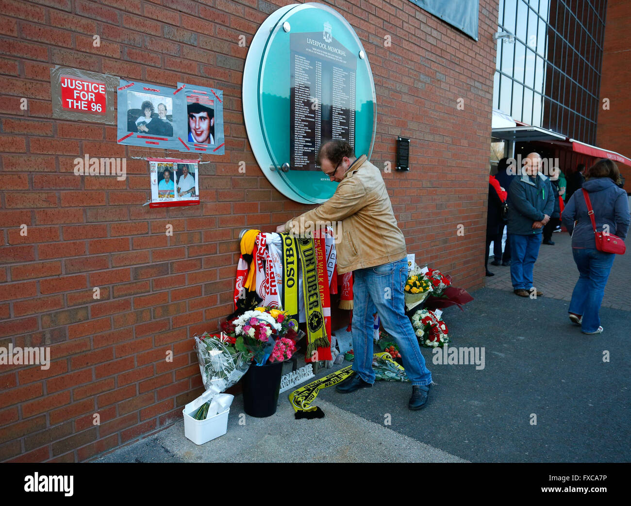 Hillsborough disaster stadium hi-res stock photography and images - Alamy