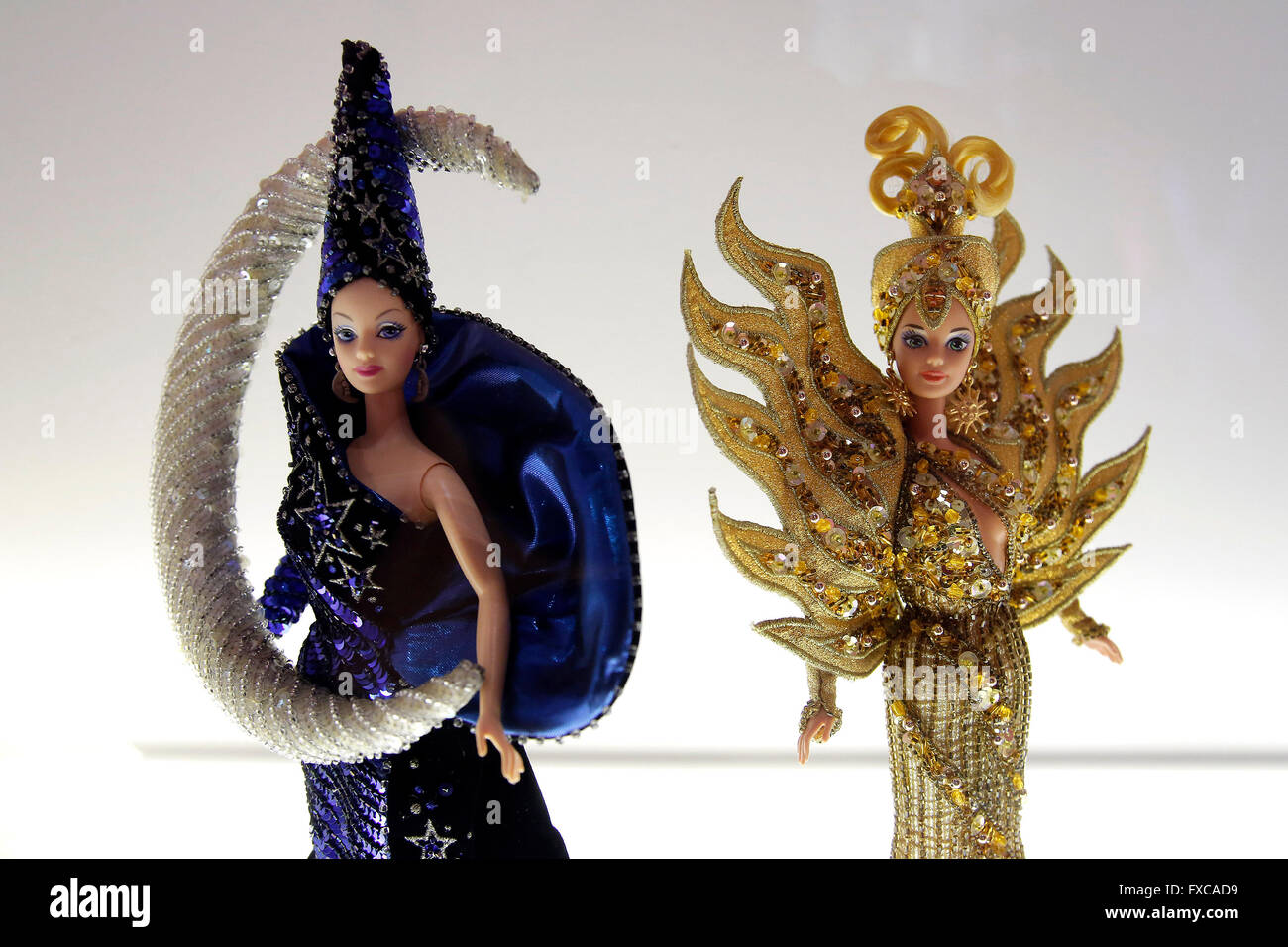 Rome, Italy. 14th April, 2016. Moon and Sun Barbie Museum of Vittoriano ...