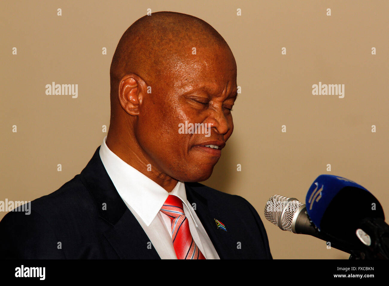 Durban, South Africa. 14th April, 2016. South Africa's chief justice ...