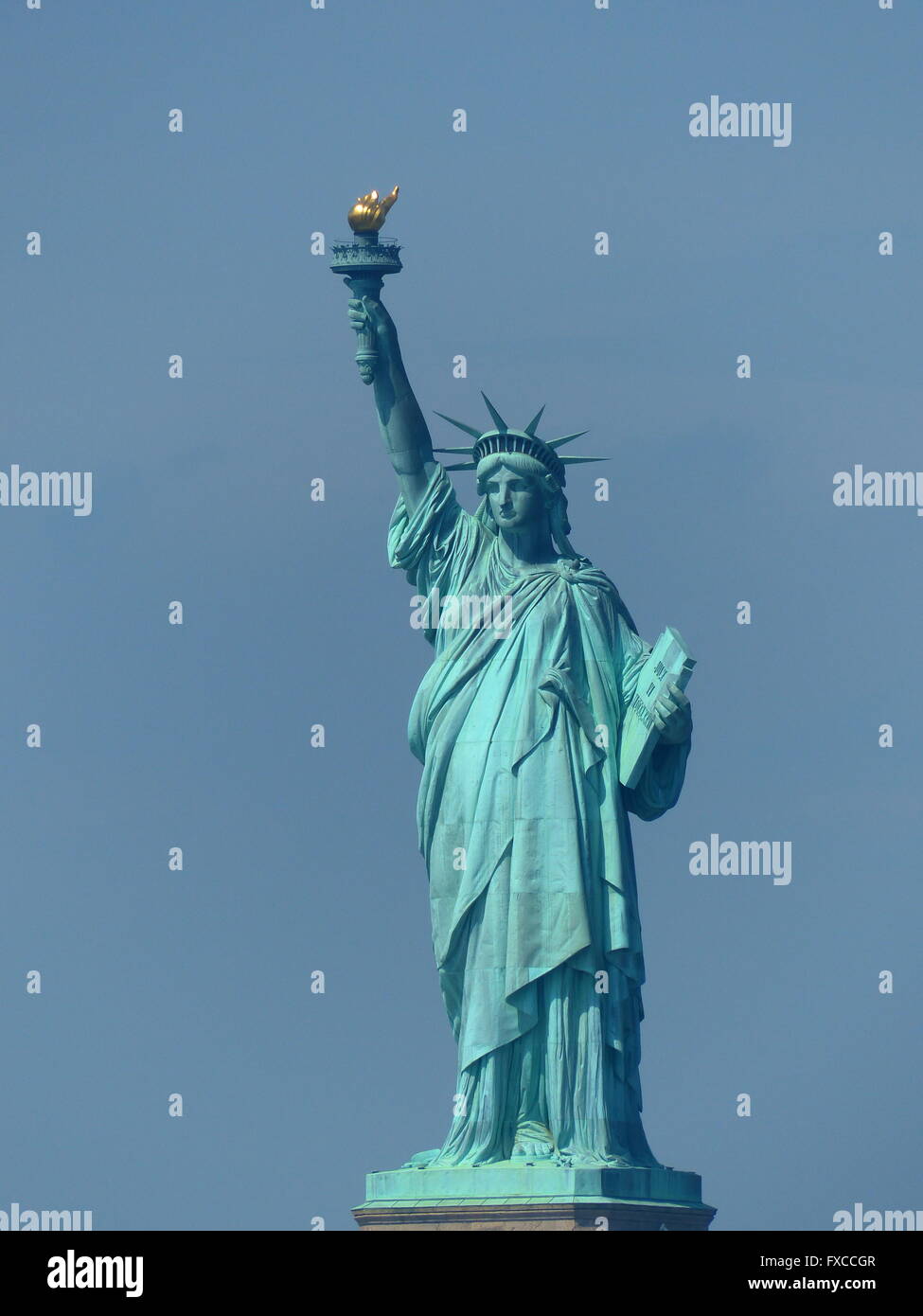 Statue of Liberty in New York Harbor Stock Photo - Alamy