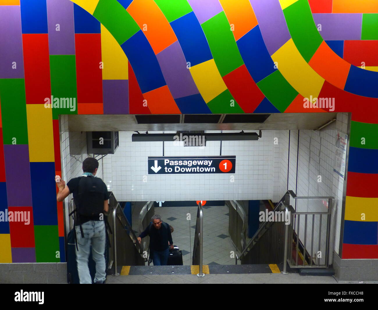 Train subway bronx nyc hi-res stock photography and images - Alamy