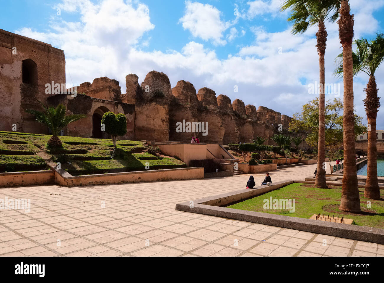 Morocco city walls hi-res stock photography and images - Alamy