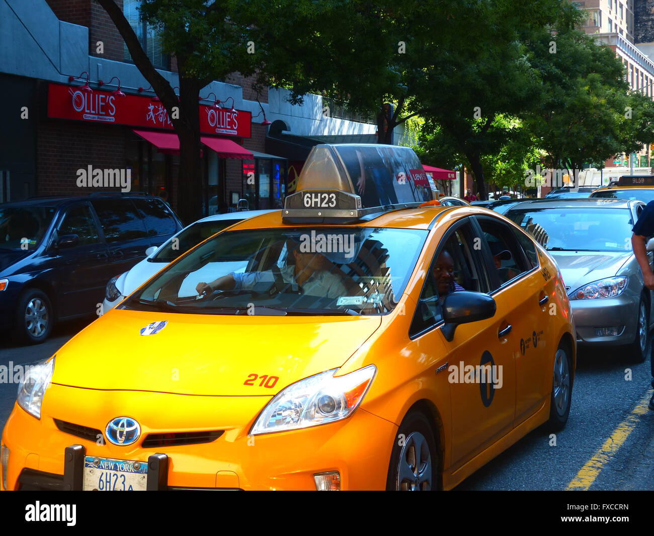 New York City yellowcab Stock Photo - Alamy