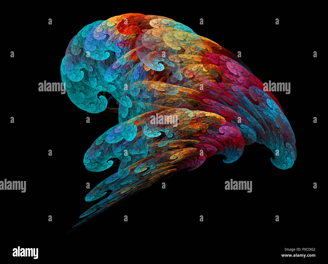 Crest Of A Wave Stock Photo - Alamy