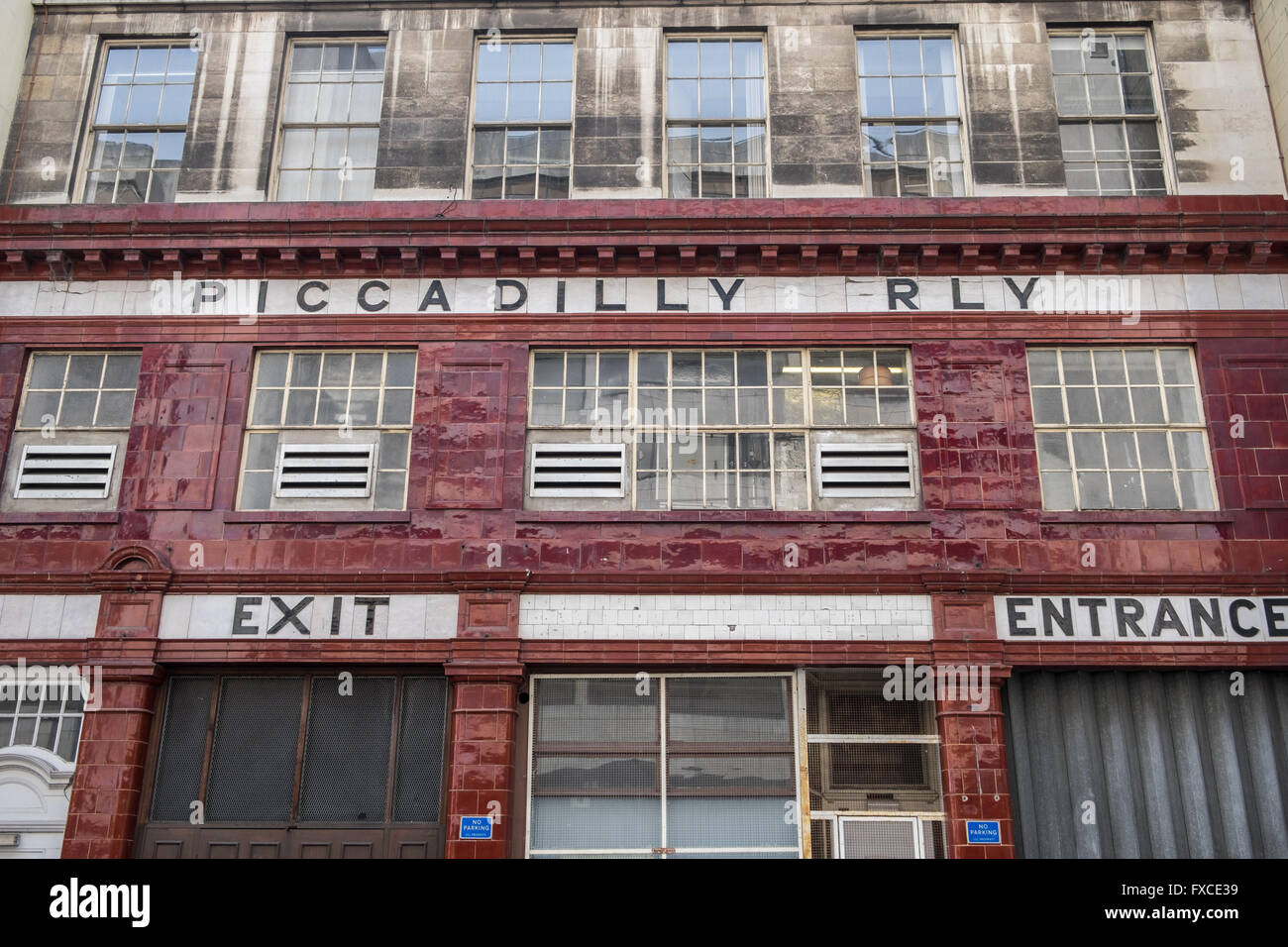 The strand station Piccadilly RLY Stock Photo - Alamy