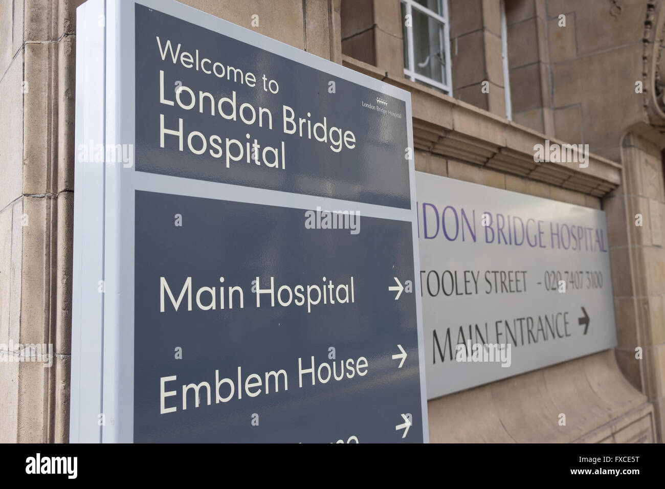 London bridge hospital hi-res stock photography and images - Alamy