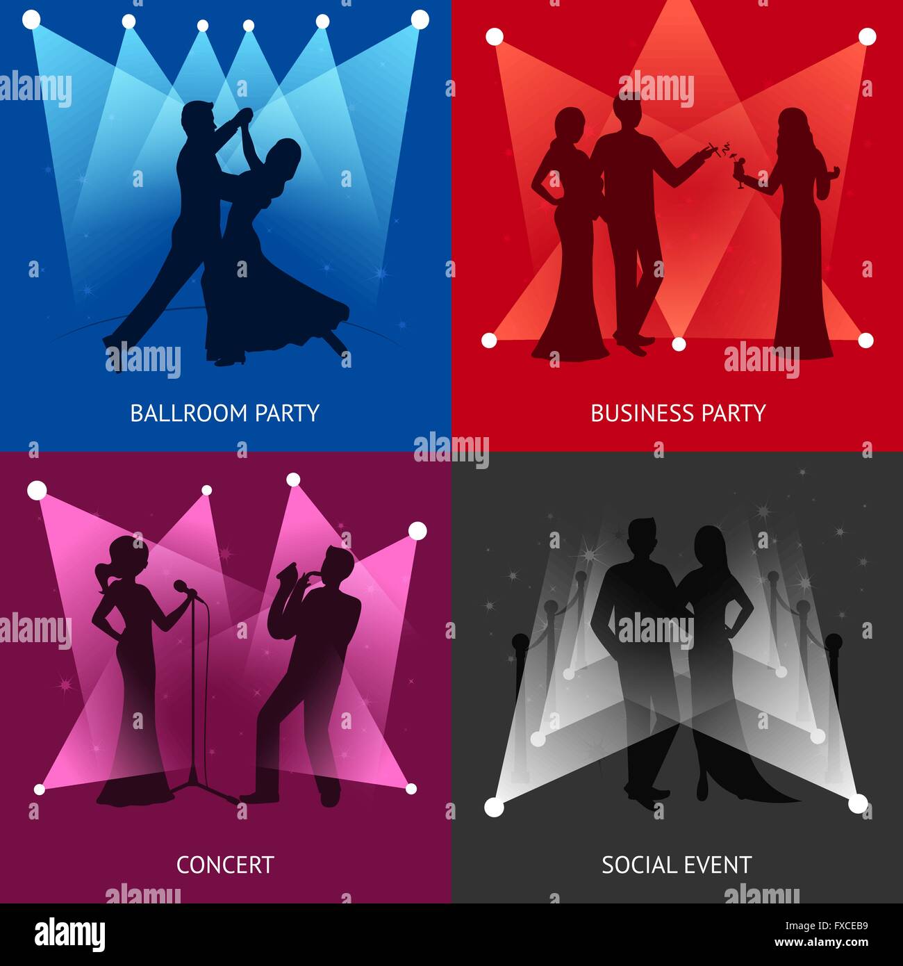 Party design concept Stock Vector Image & Art - Alamy