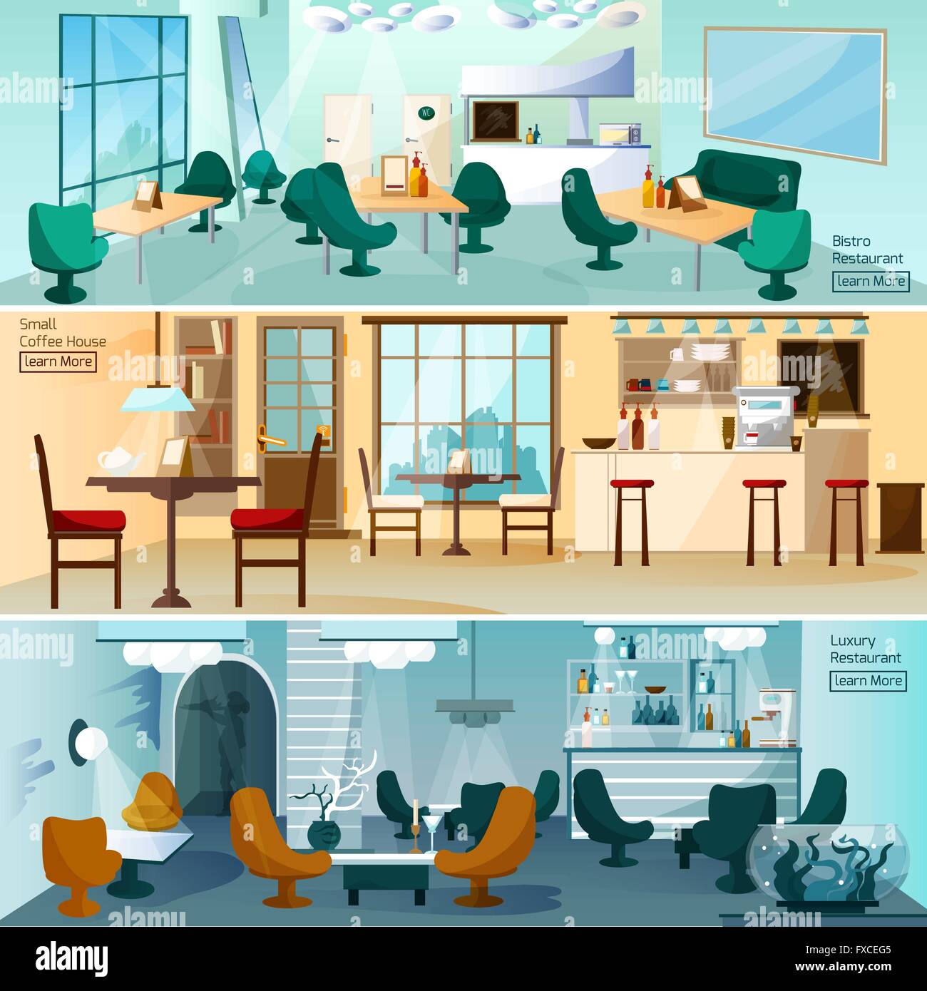 Window café restaurant diner Stock Vector Images - Alamy