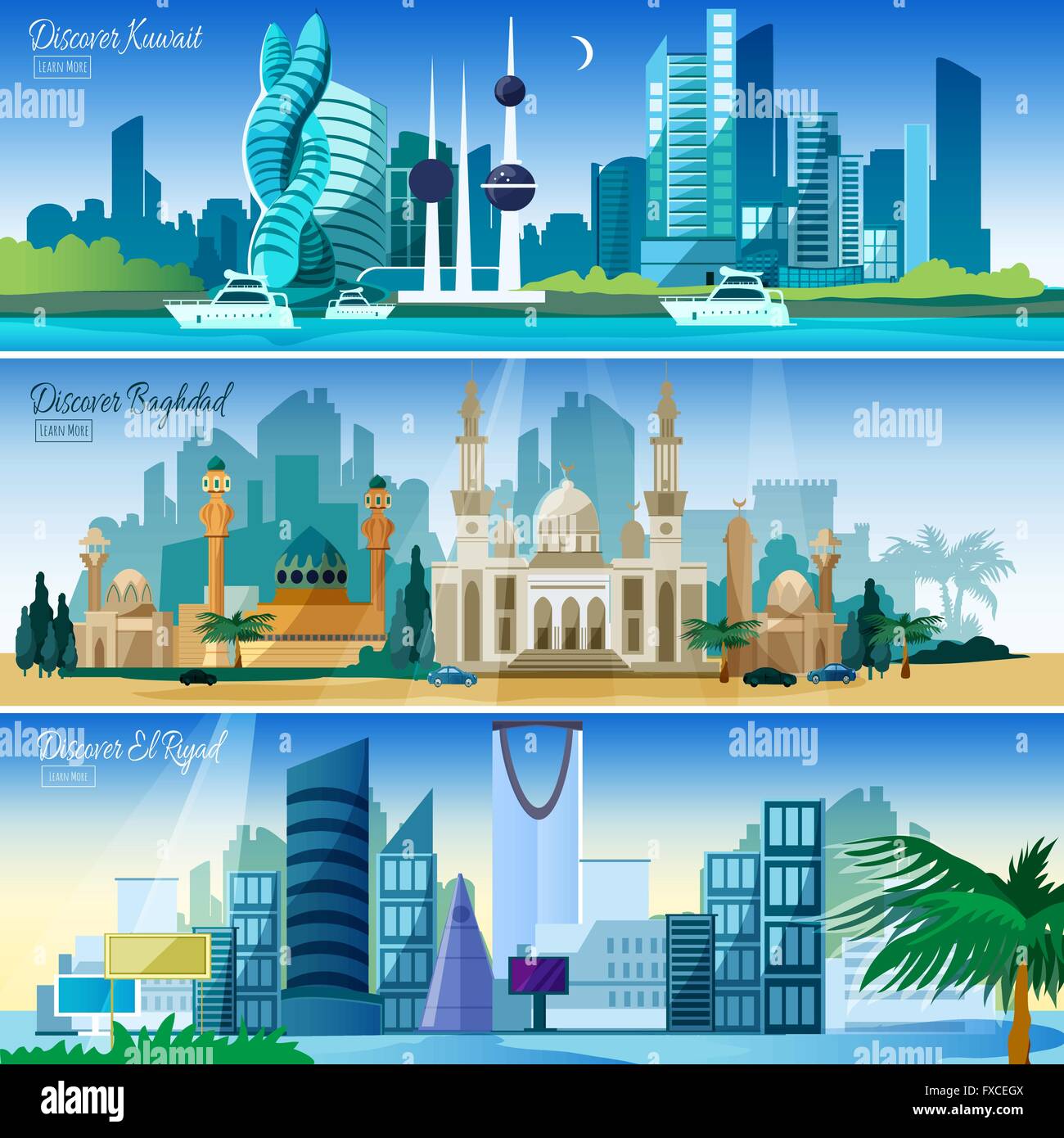 Riyadh city center Stock Vector Images - Alamy