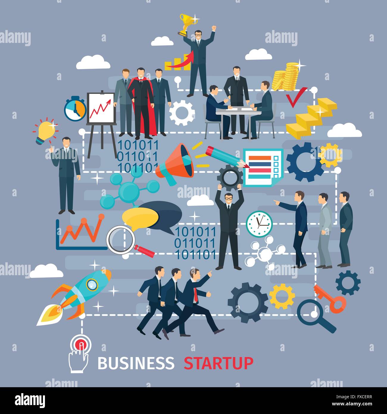 Startup director Stock Vector Images - Alamy