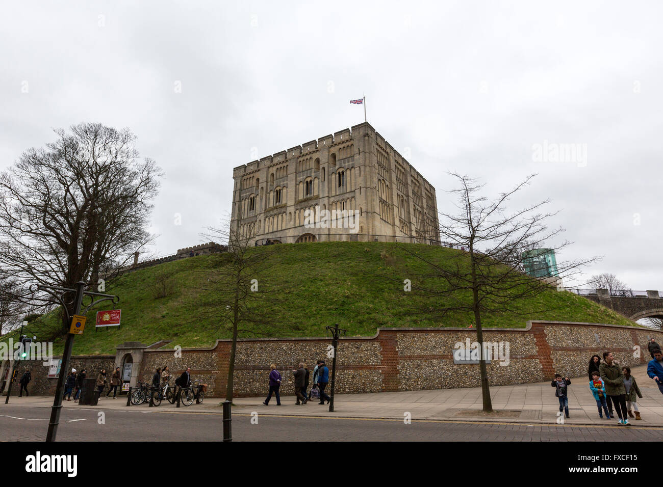Norwich Castle, Norfolk, England, UK Stock Photo - Alamy