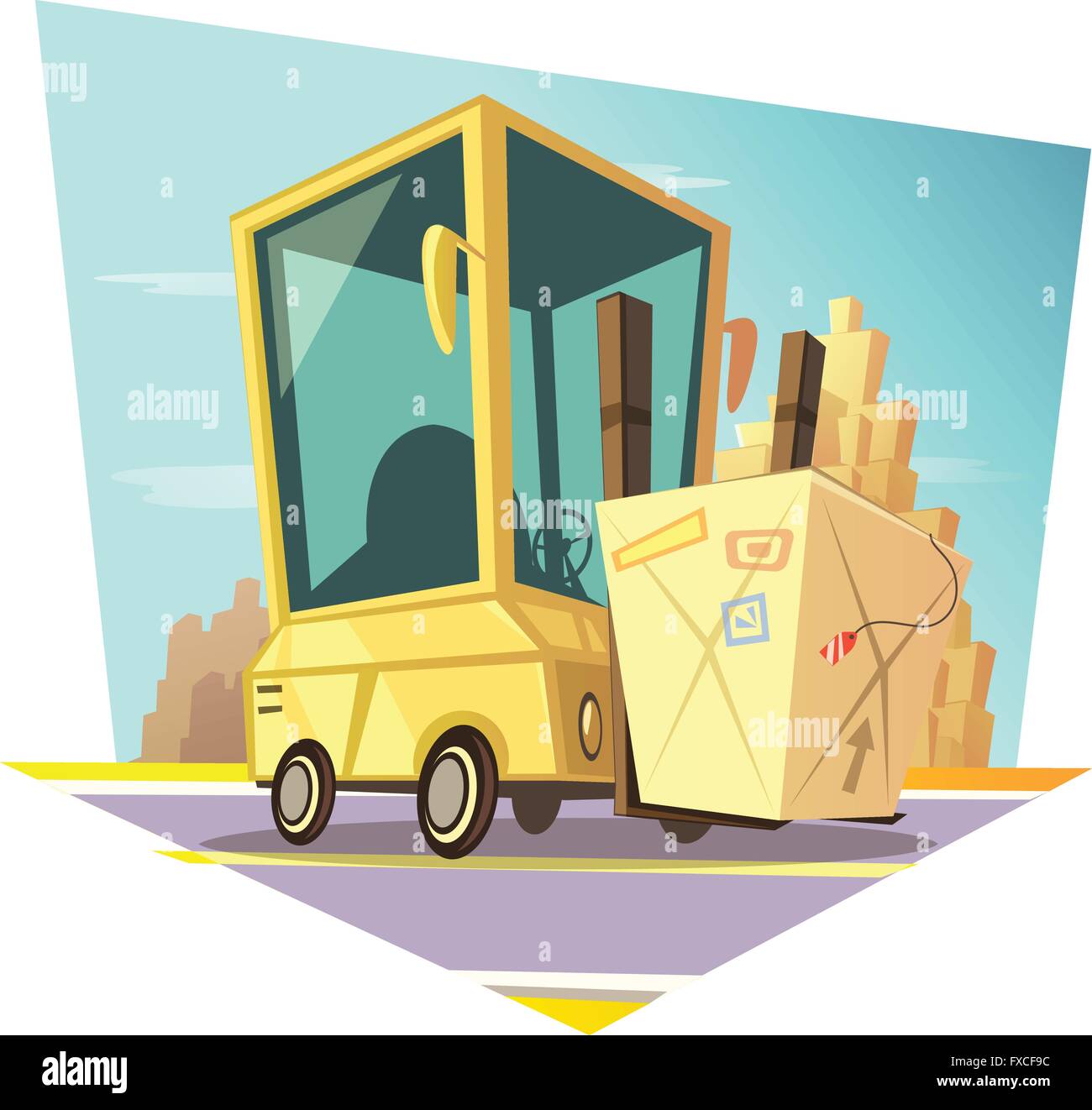 Box warehouse industry business Stock Vector Images - Alamy