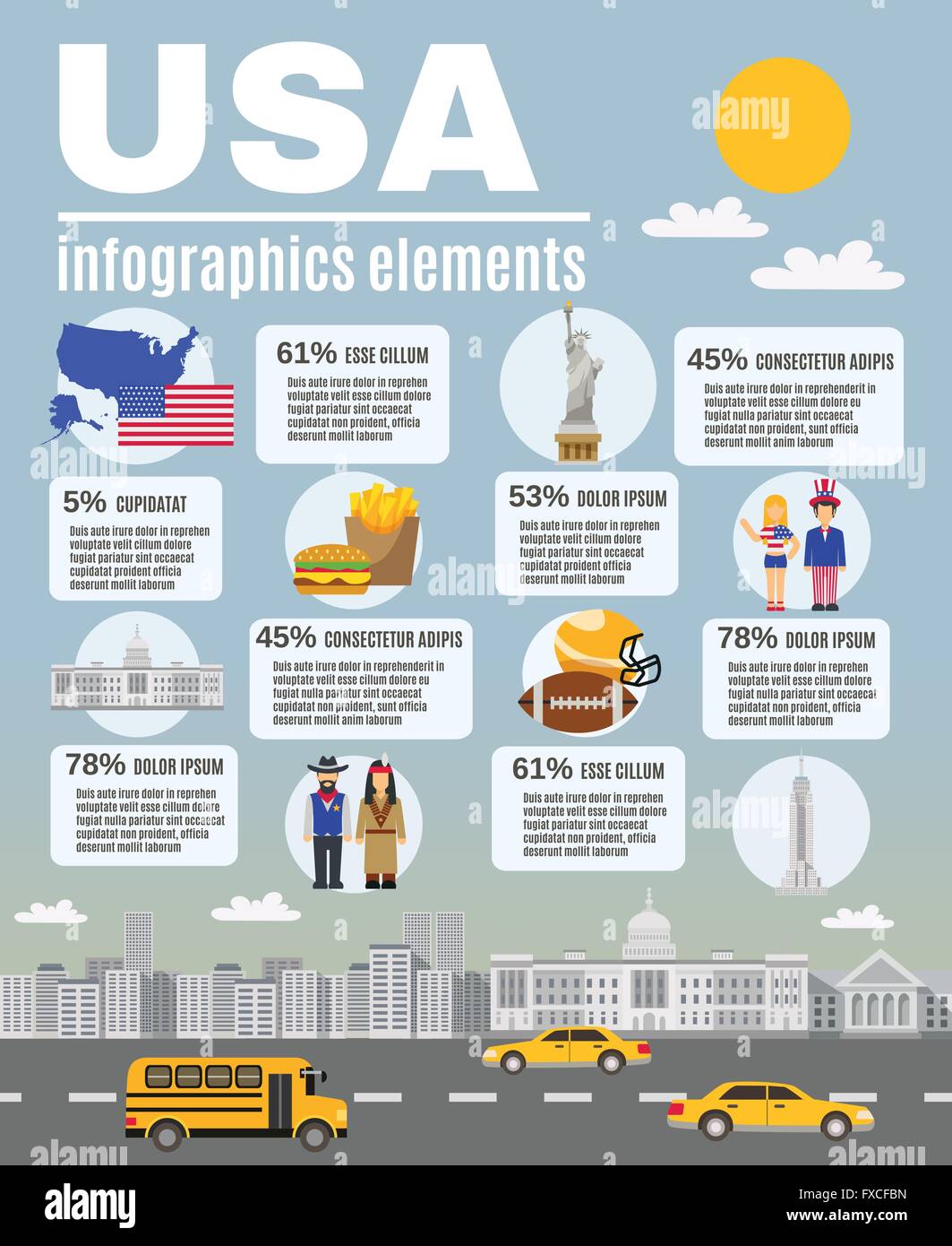 Culture infographic presentation layout banner Stock Vector Images - Alamy