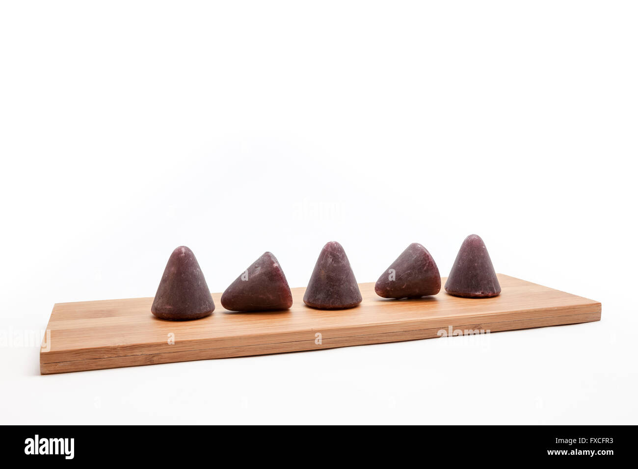 This pyramid shape of an cuberdons is a very tasty candy from Ghent ...