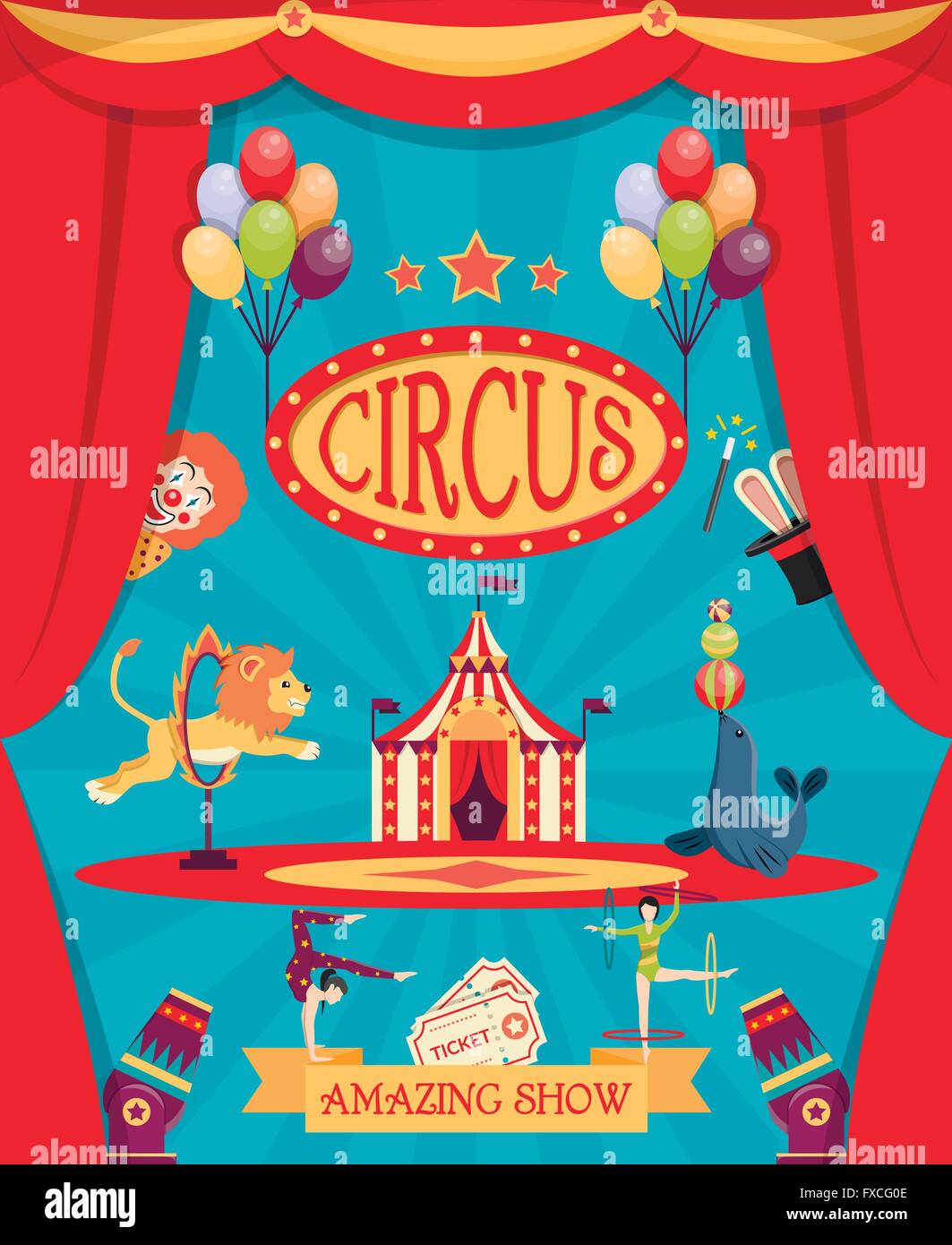 Amazing animals Stock Vector Images - Alamy