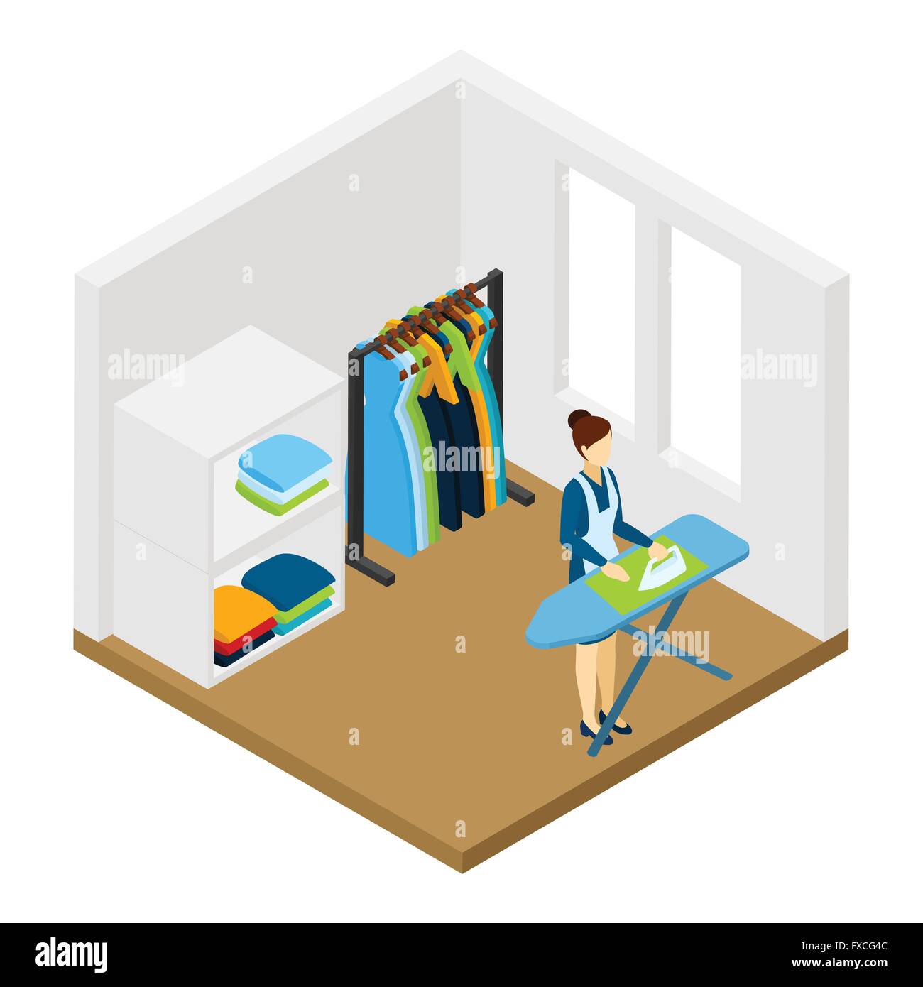 House chore pictogram hi-res stock photography and images - Alamy