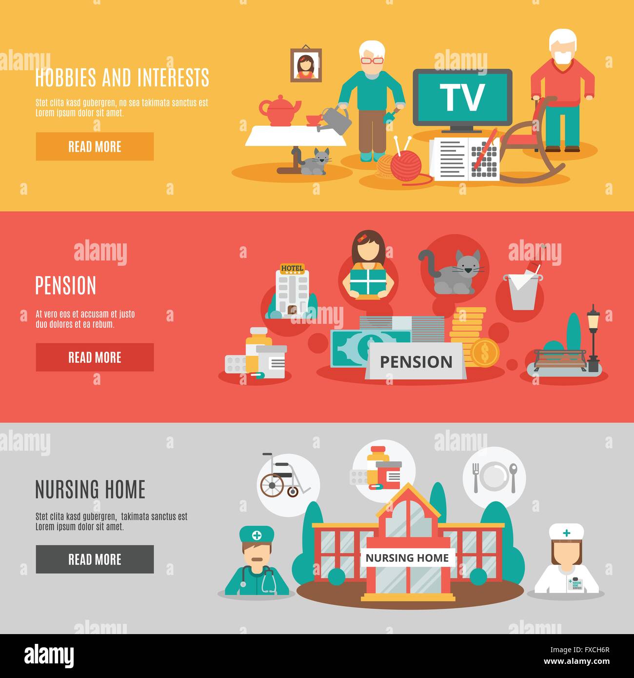 Hospital senior ambulance Stock Vector Images - Alamy