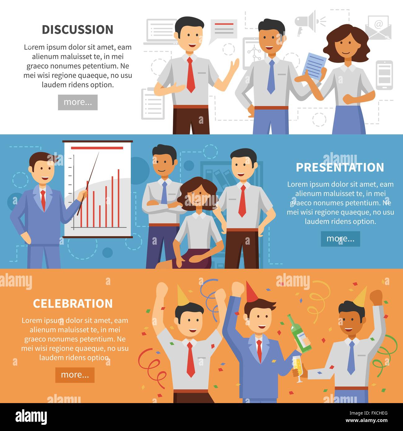 Discussion activity Stock Vector Images - Alamy