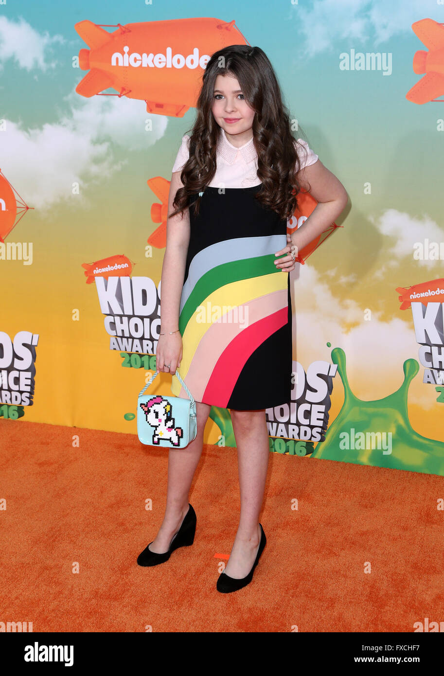 Nickelodeon Kids' Choice Awards 2016 - Arrivals Featuring: Addison ...