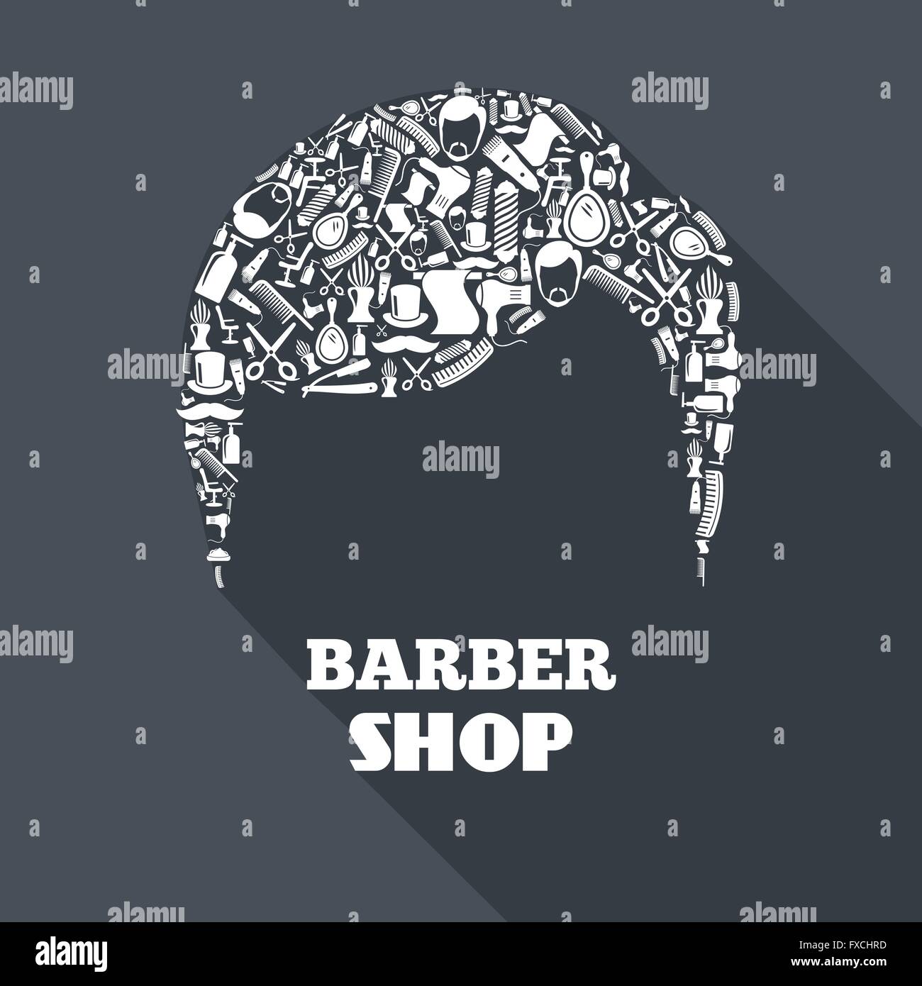 Male shaving cut Stock Vector Images - Alamy