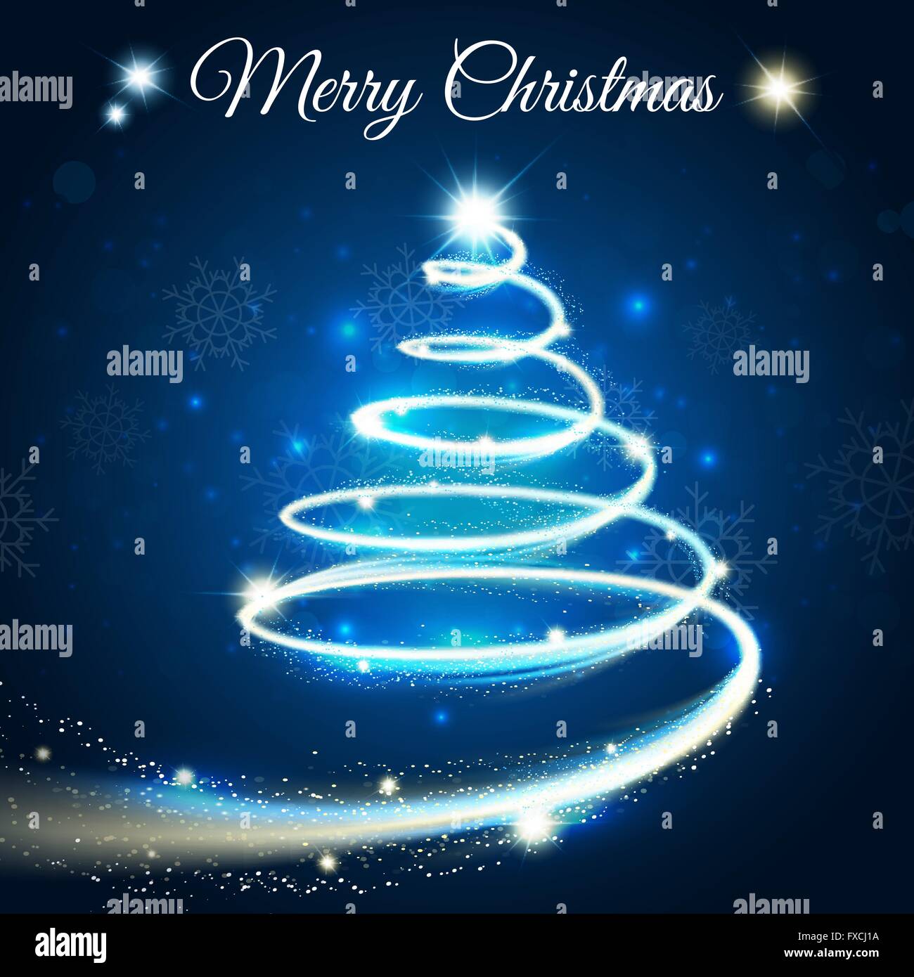 Merry bright christmas happy Stock Vector Images - Alamy