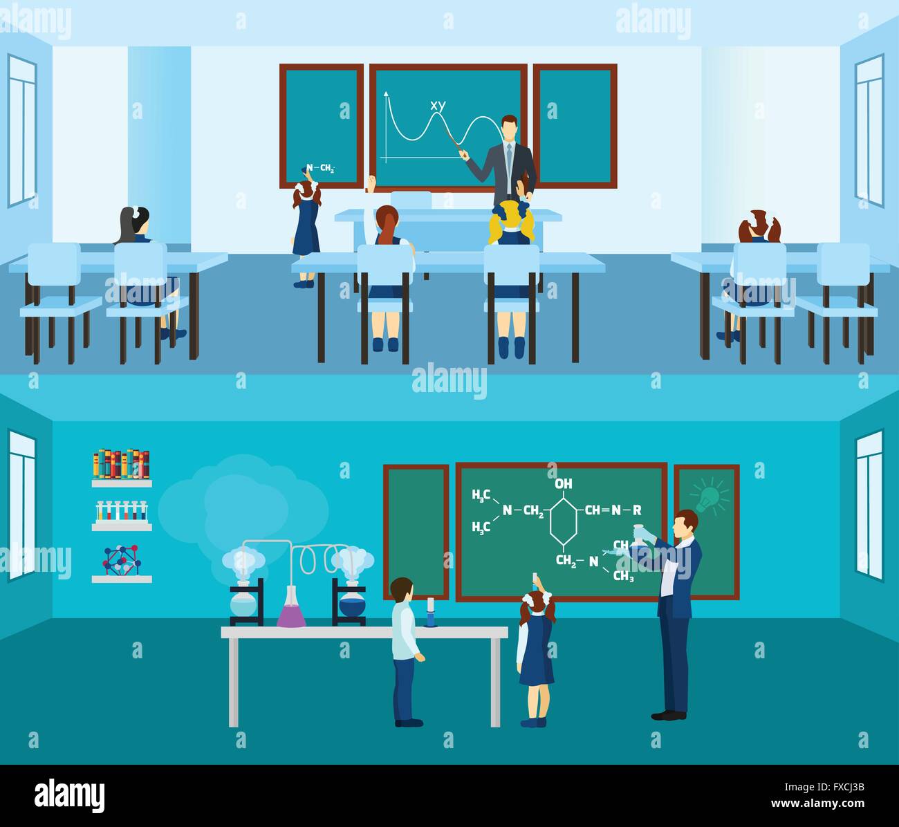 Teacher cognition Stock Vector Images - Alamy