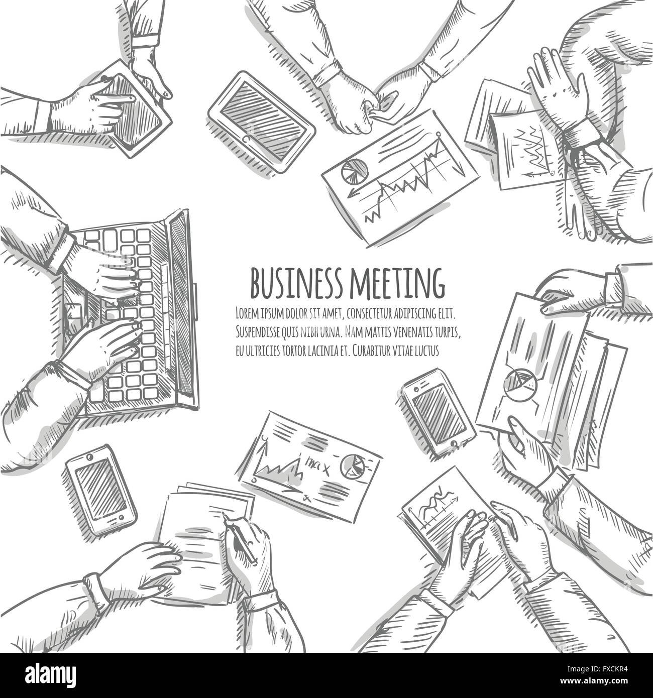 Business man tablet laptop Black and White Stock Photos & Images - Alamy