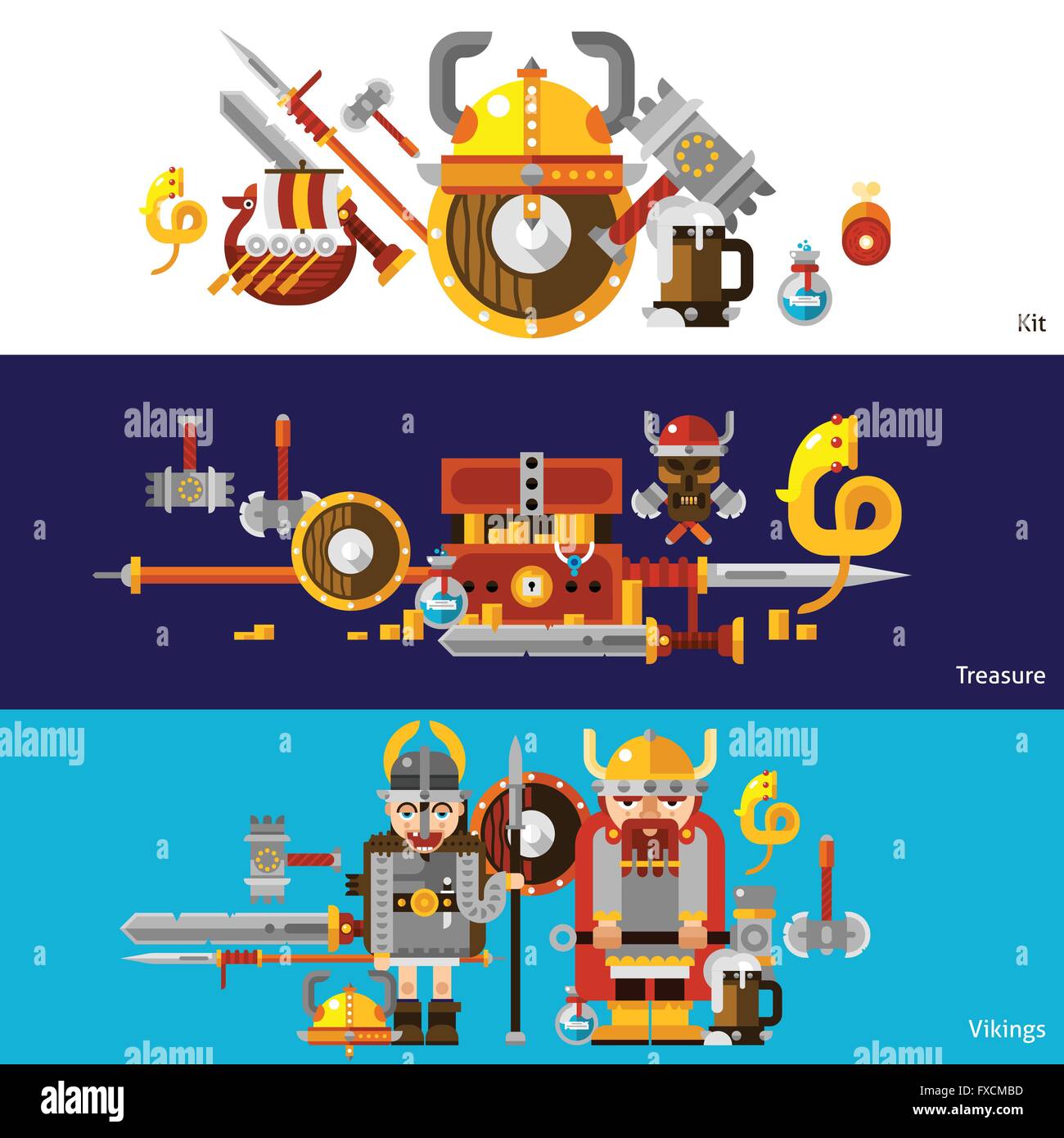 Viking layout hi-res stock photography and images - Alamy