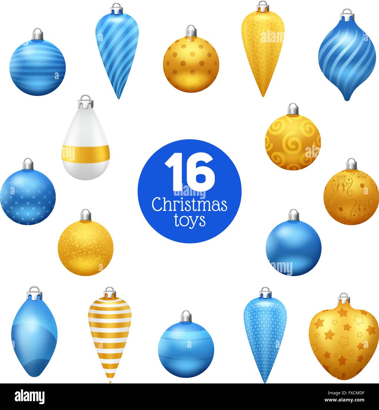 Hanging red christmas ball Stock Vector Images - Alamy