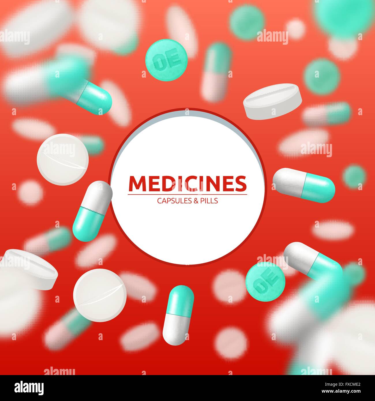 Oral Drugs Stock Vector Images - Alamy
