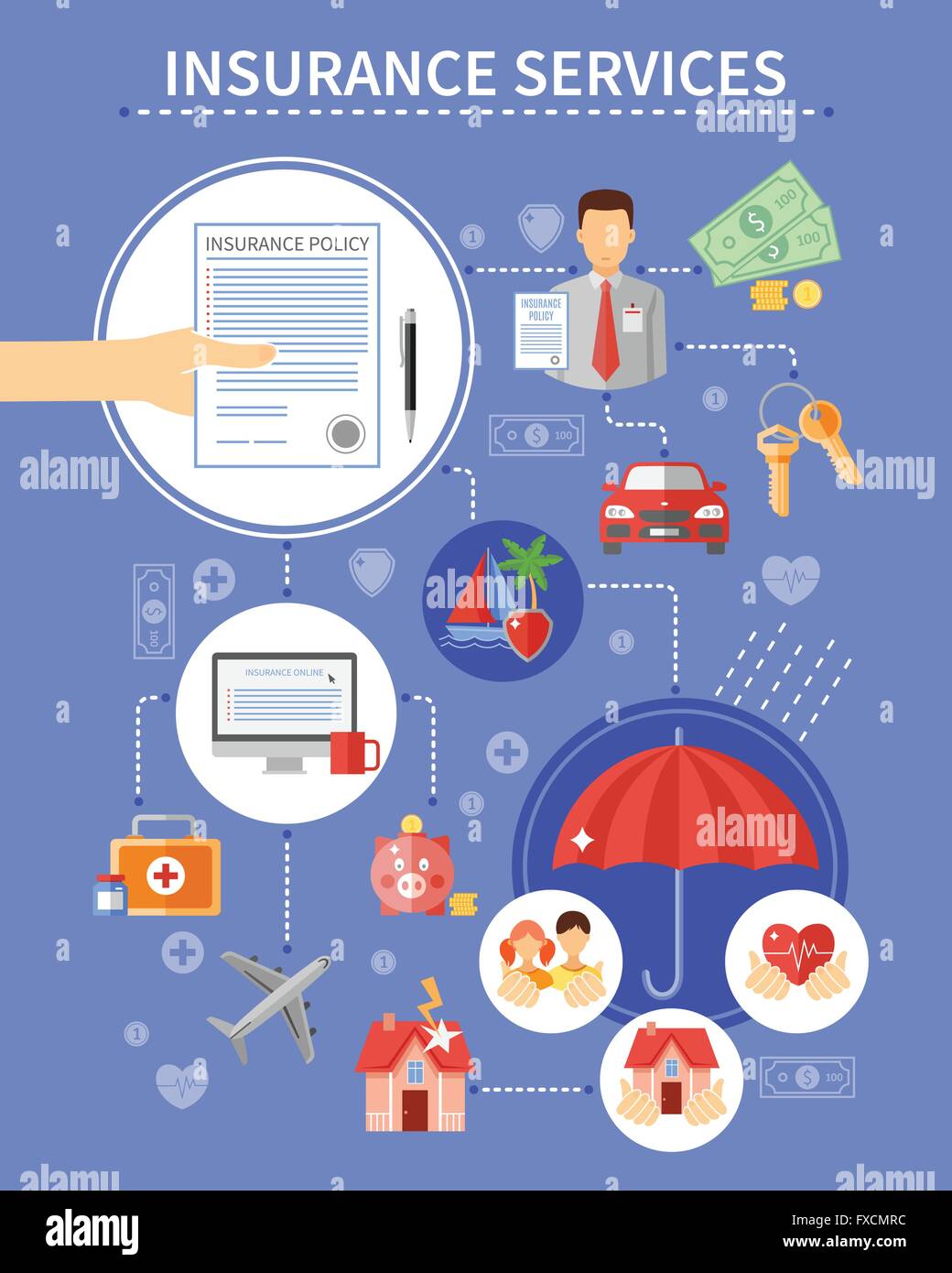 Title insurance Stock Vector Images - Alamy