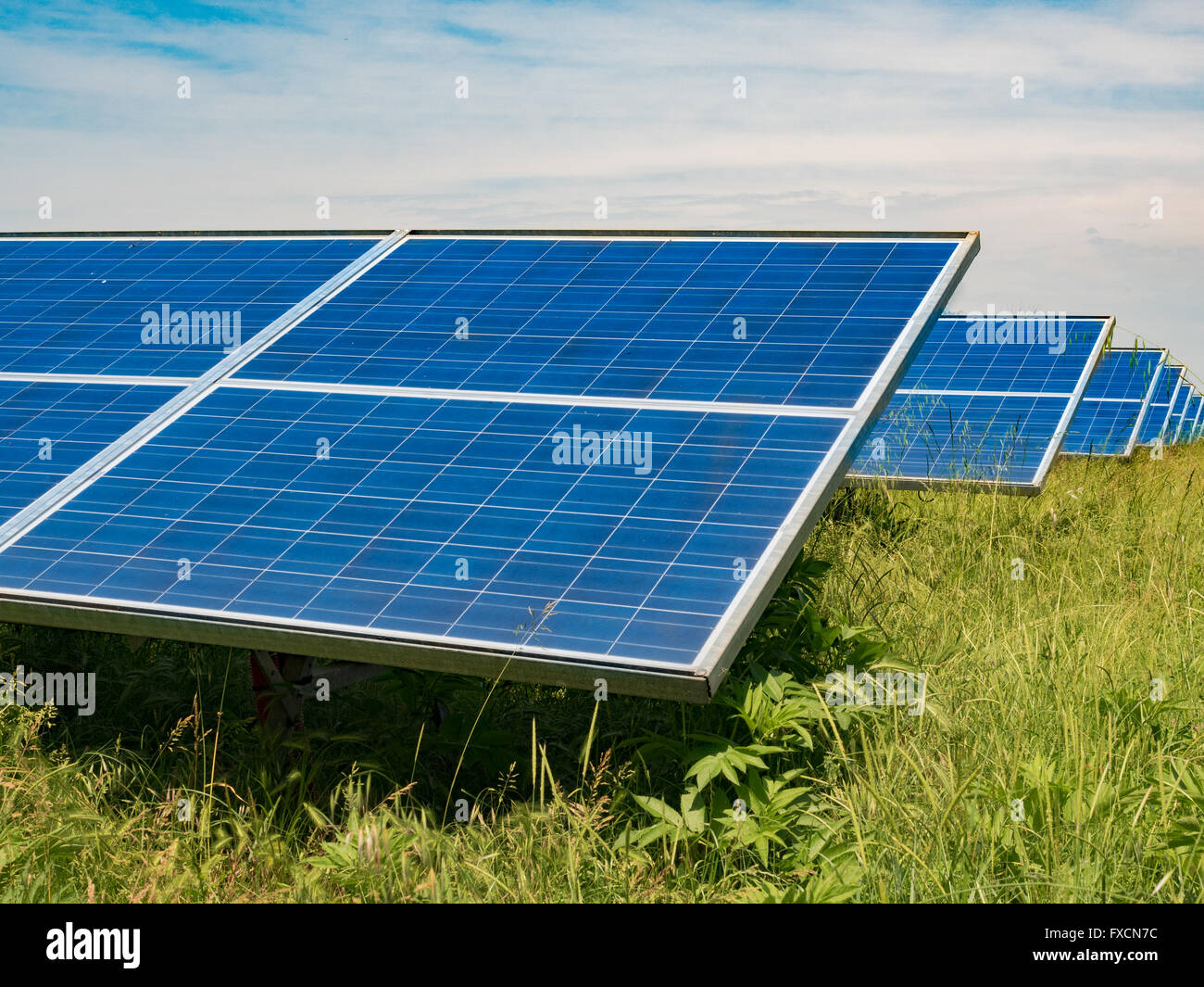 Installed panels hi-res stock photography and images - Alamy