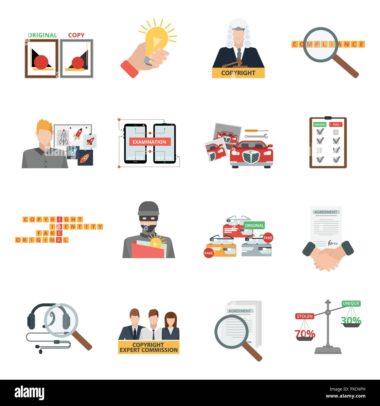 Internet law compliance Stock Vector Images - Alamy