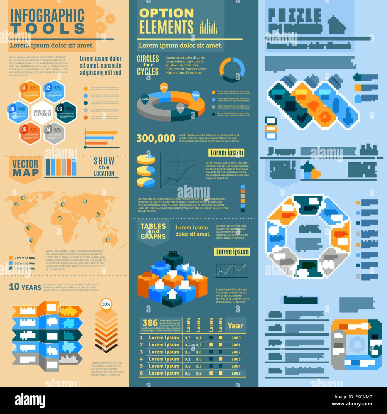 Charts and banners hi-res stock photography and images - Alamy