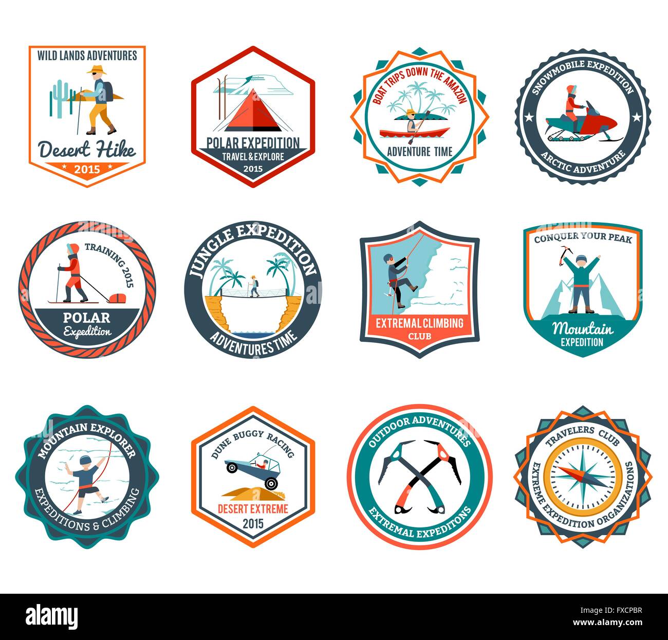 Scout emblems hi-res stock photography and images - Alamy