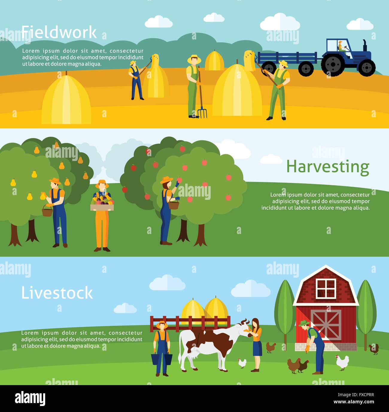 Breeding facilities Stock Vector Images - Alamy