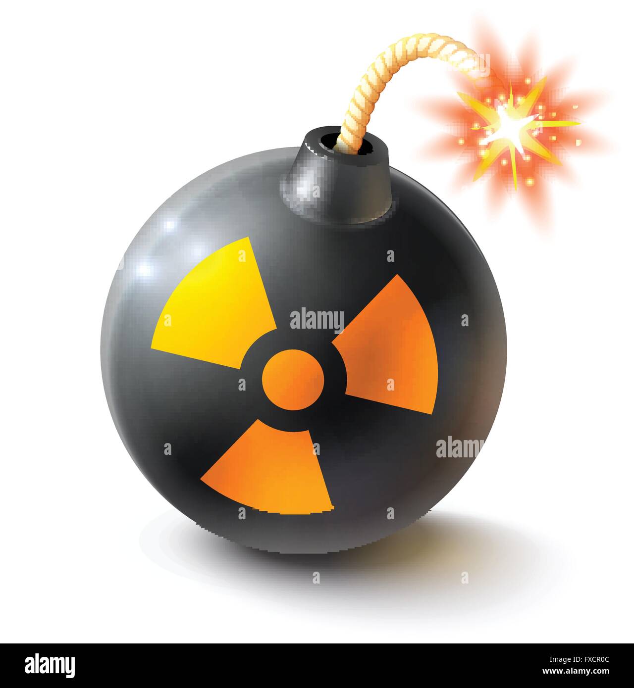 Bomb Realistic Illustration Stock Vector Image & Art - Alamy