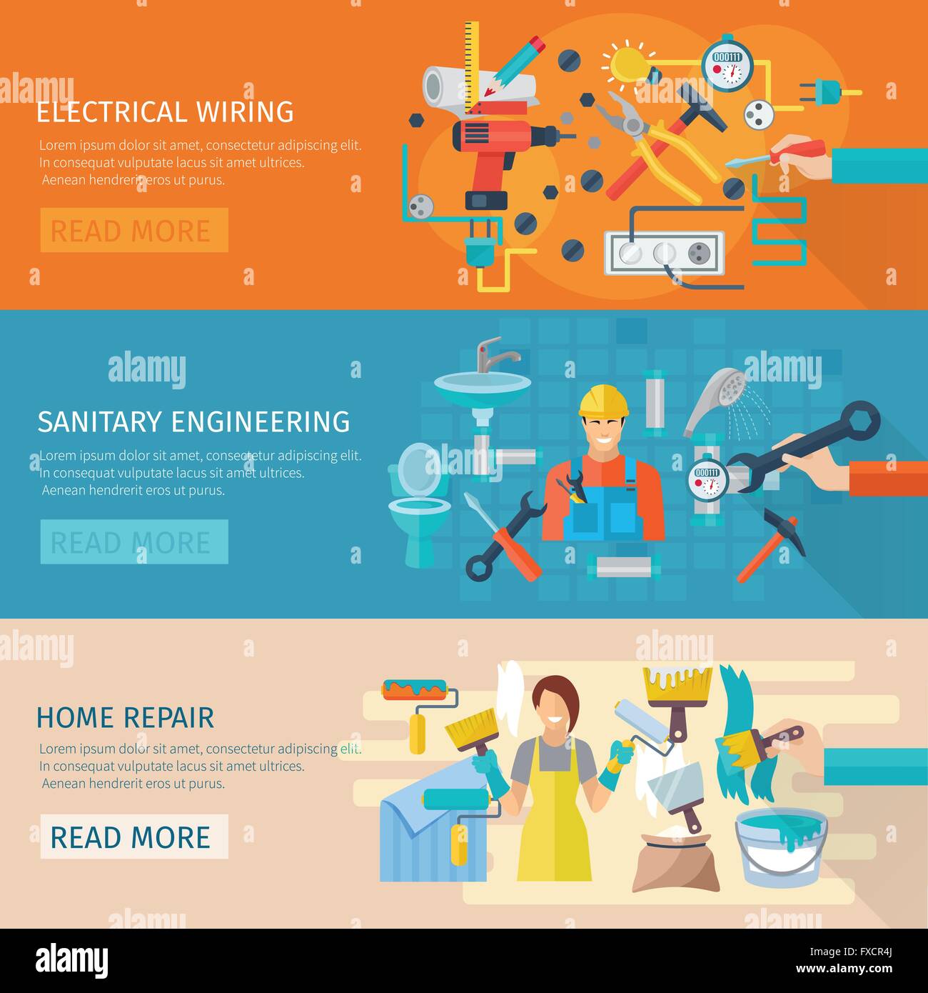 Instruments interior horizontal Stock Vector Images - Alamy