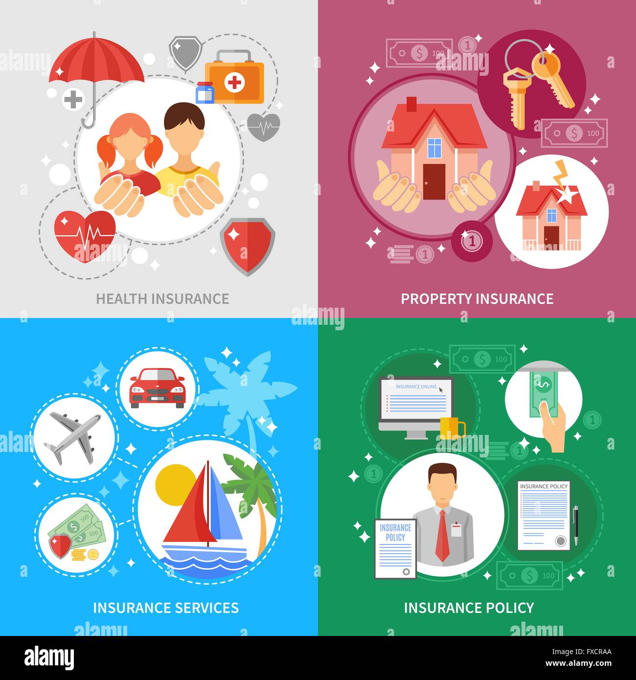 Network contract car Stock Vector Images - Alamy