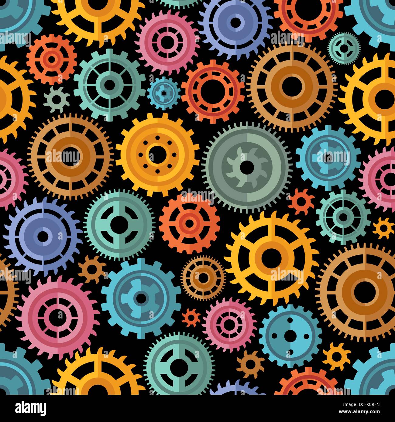Textile machinery gear Stock Vector Images - Alamy