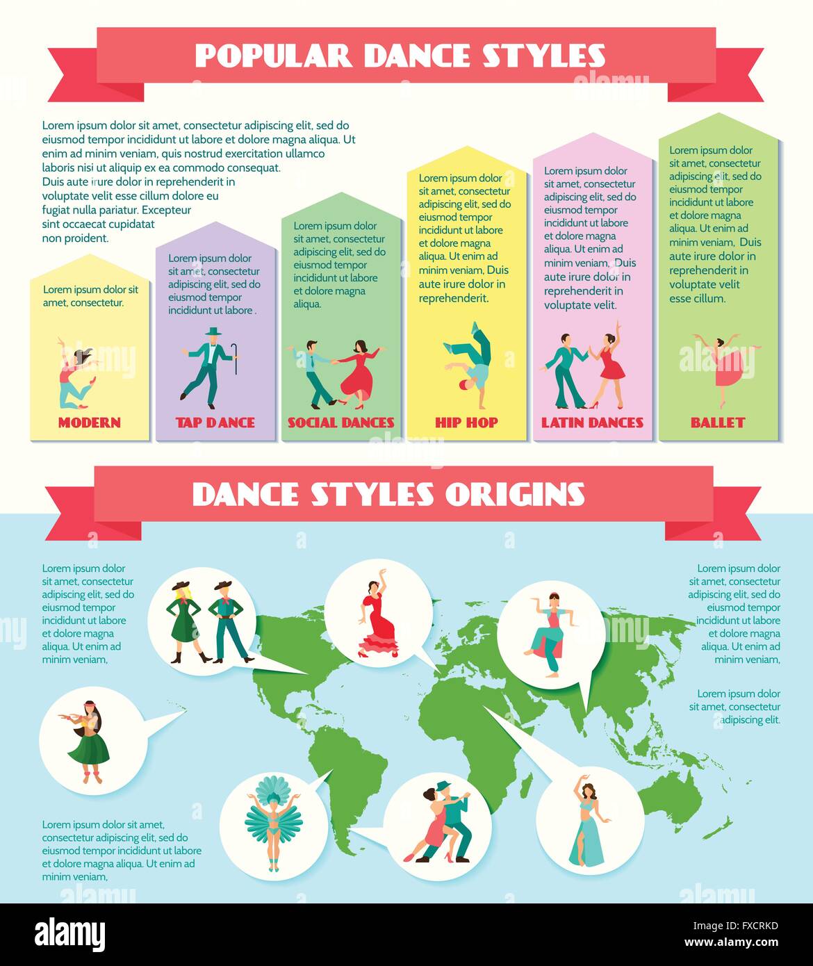 Popular Dance Styles Infographics Stock Vector Image & Art - Alamy
