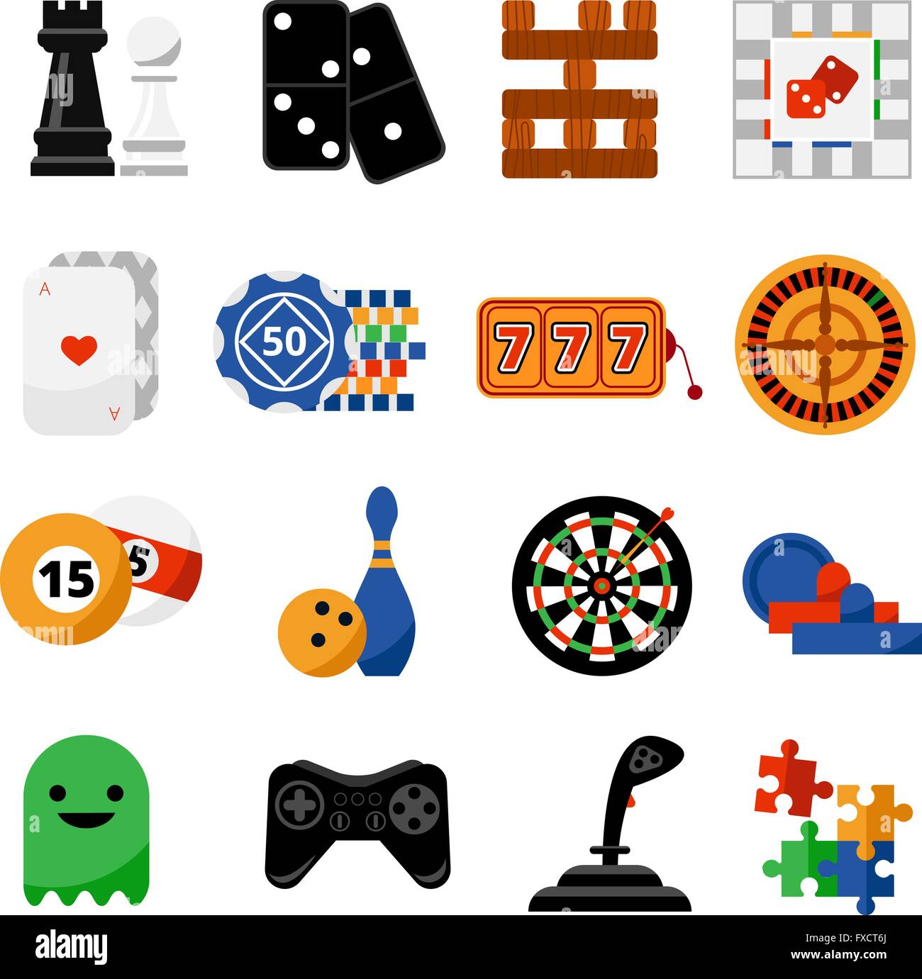 Games labels Stock Vector Images - Alamy