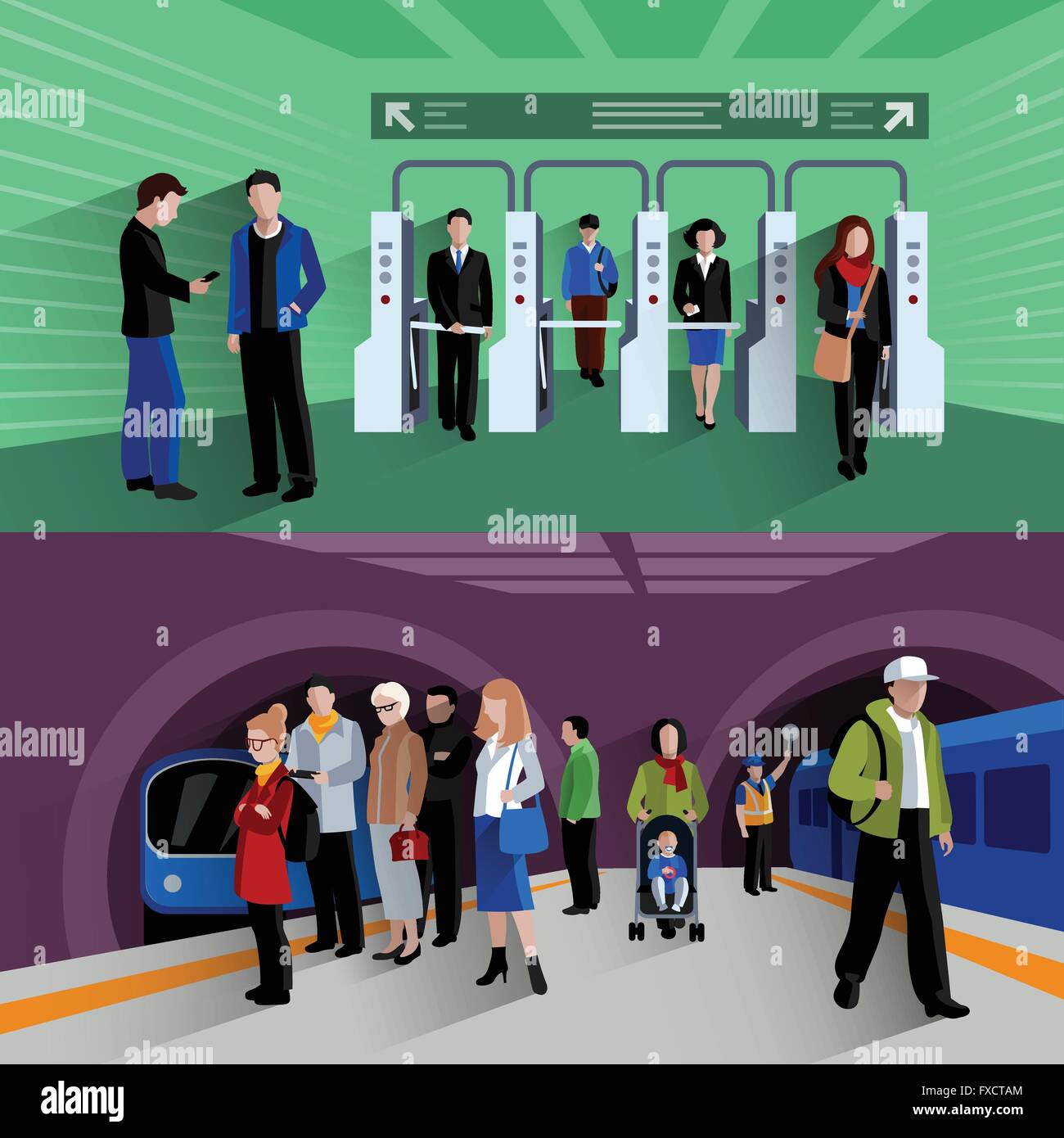 Tube lines underground stations Stock Vector Images - Alamy