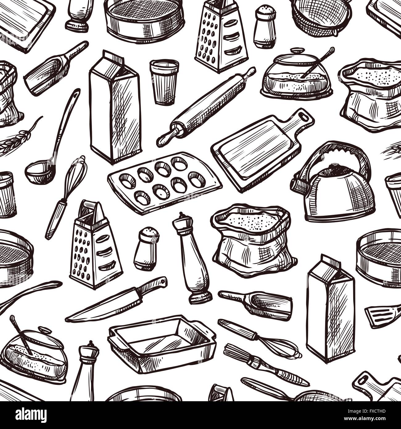 Baking Seamless Pattern Stock Vector Image & Art - Alamy Baking Seamless Pattern Stock Vector Image & Art - Alamy
