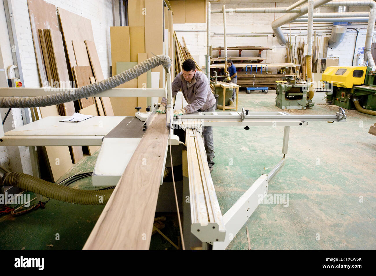 Major construction work in the building of a UK institution Stock Photo ...