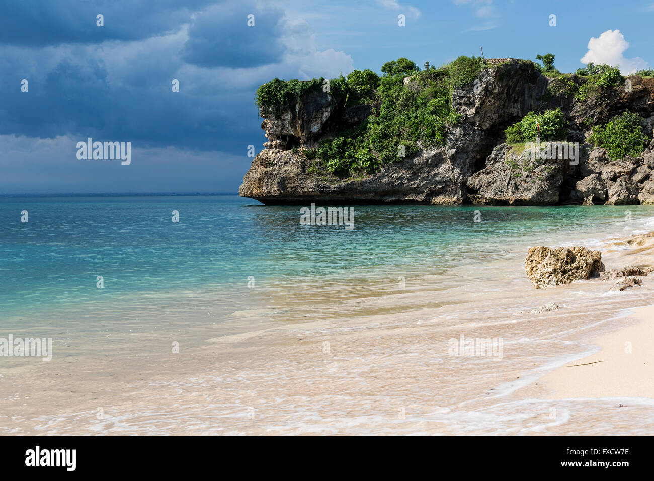 View of beautiful Balangan beach in Bali, Indonesia Stock Photo - Alamy