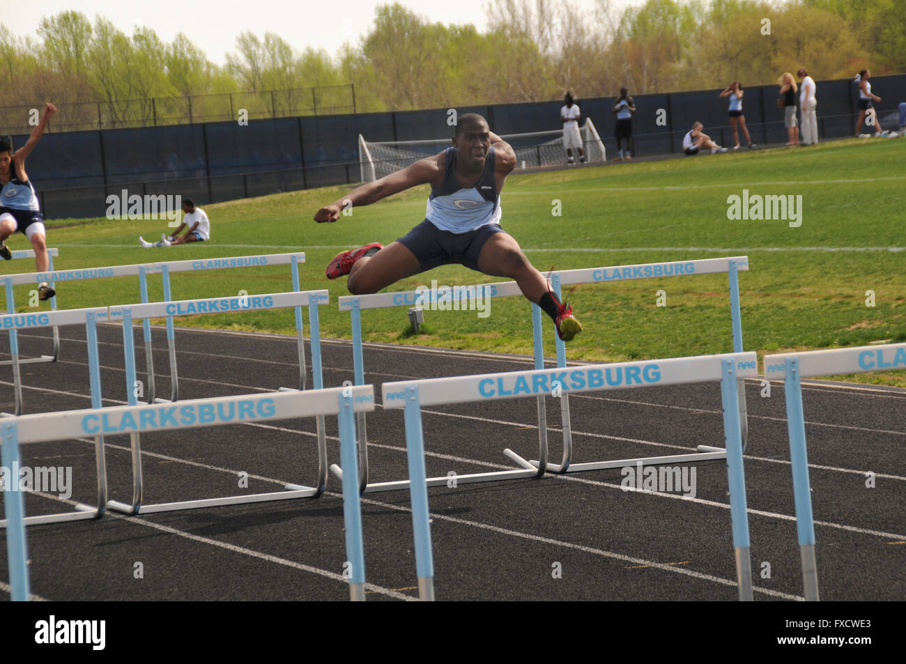 Hurdle jumping hi-res stock photography and images - Alamy