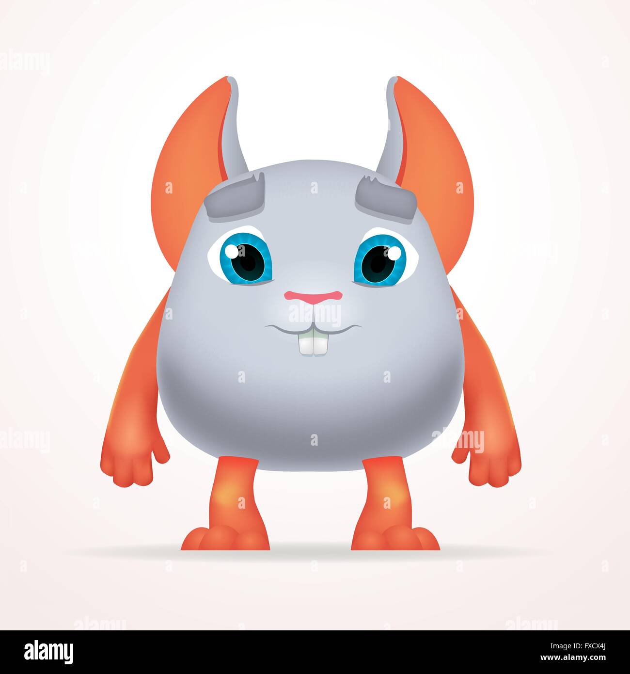 Fat rabbit Stock Vector Images - Alamy