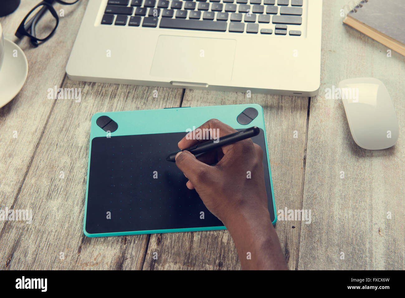 designer top view Stock Photo - Alamy